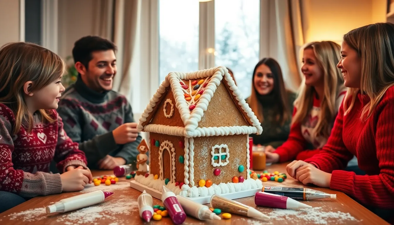 Gingerbread House Decorating Kit: A Festive Activity for All Ages ...